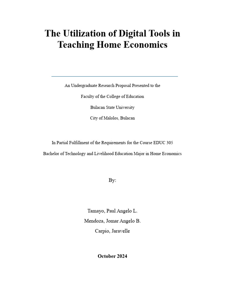 Group-4-The-Utilization-of-Digital-Tools-in-Teaching-Home-Economics ... Group-4-The-Utilization-of-Digital-Tools-in-Teaching-Home-Economics ...