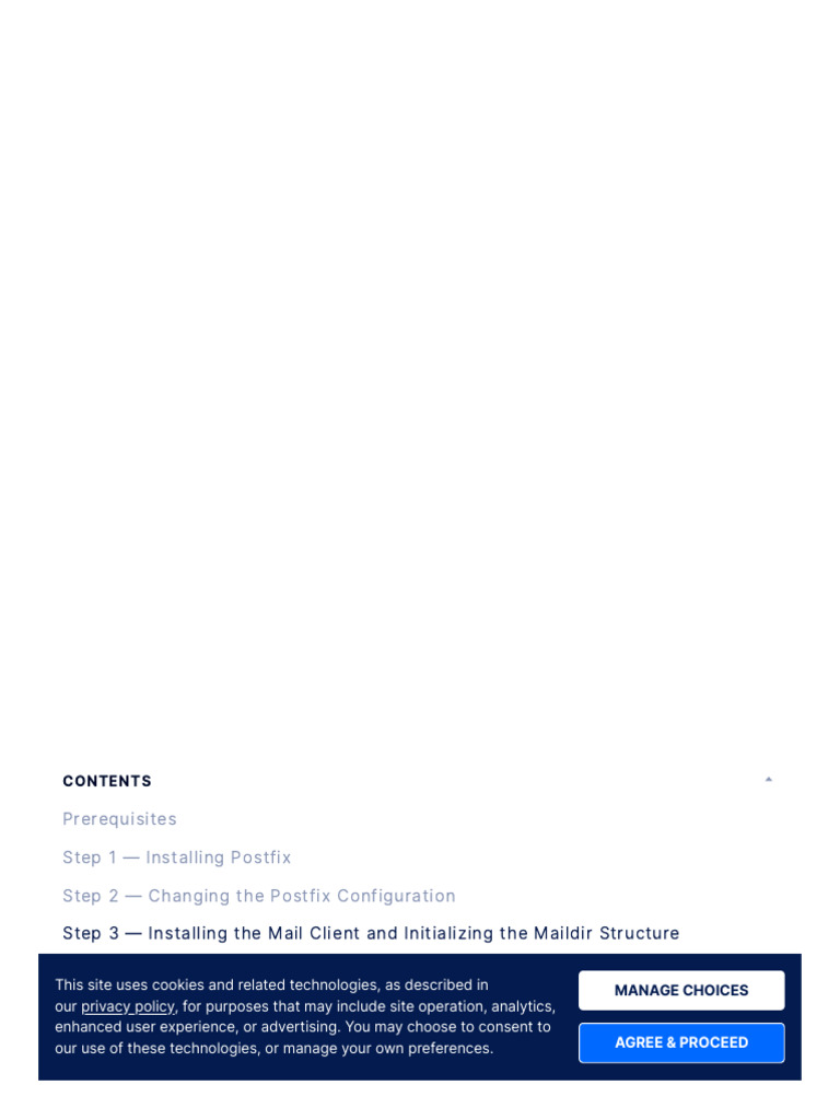 How To Install and Configure Postfix On Ubuntu 22.04 - DigitalOcean | PDF | Http Cookie ...