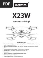 Mini Dron Z Kamer - E88 Pro - Instrukcja Obs - Ugi | PDF