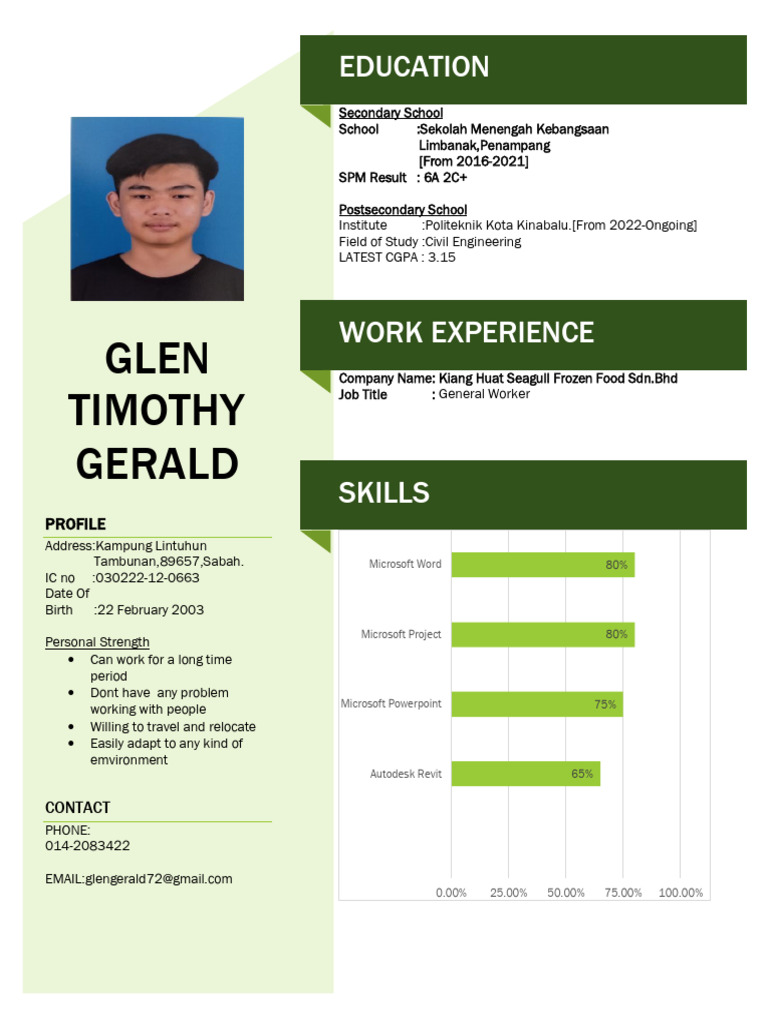 Resume Glen-1 | PDF