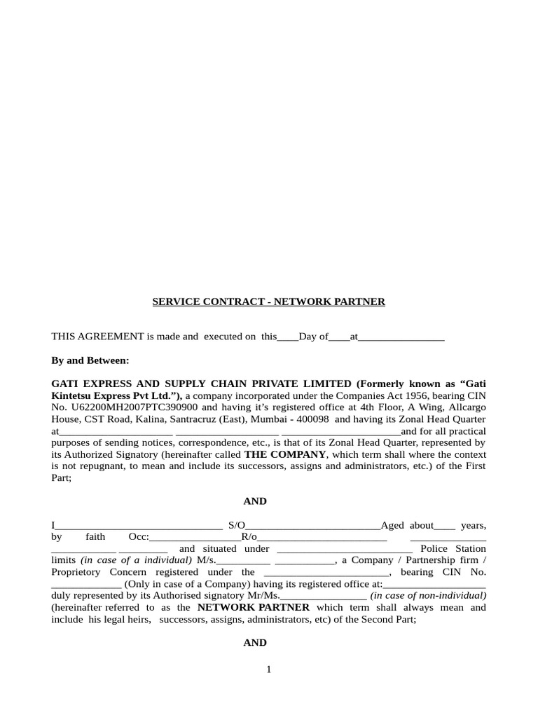 Vendor LH Agreement Format | PDF | Arbitration | Invoice