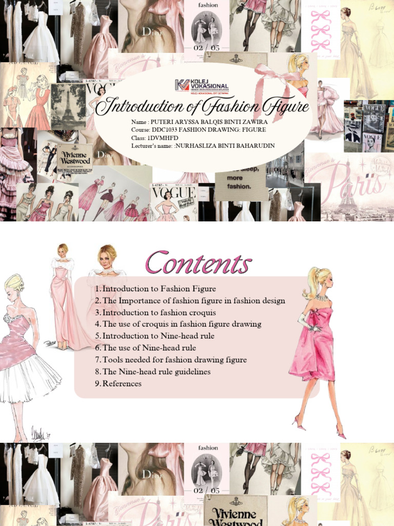 Introduction to Fashion Figure Drawing | PDF | Drawing | Figure Drawing
