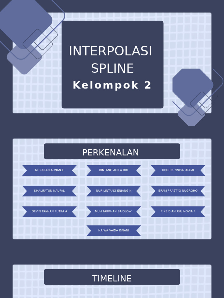 Kelebihan Interpolasi Spline Kubik | PDF