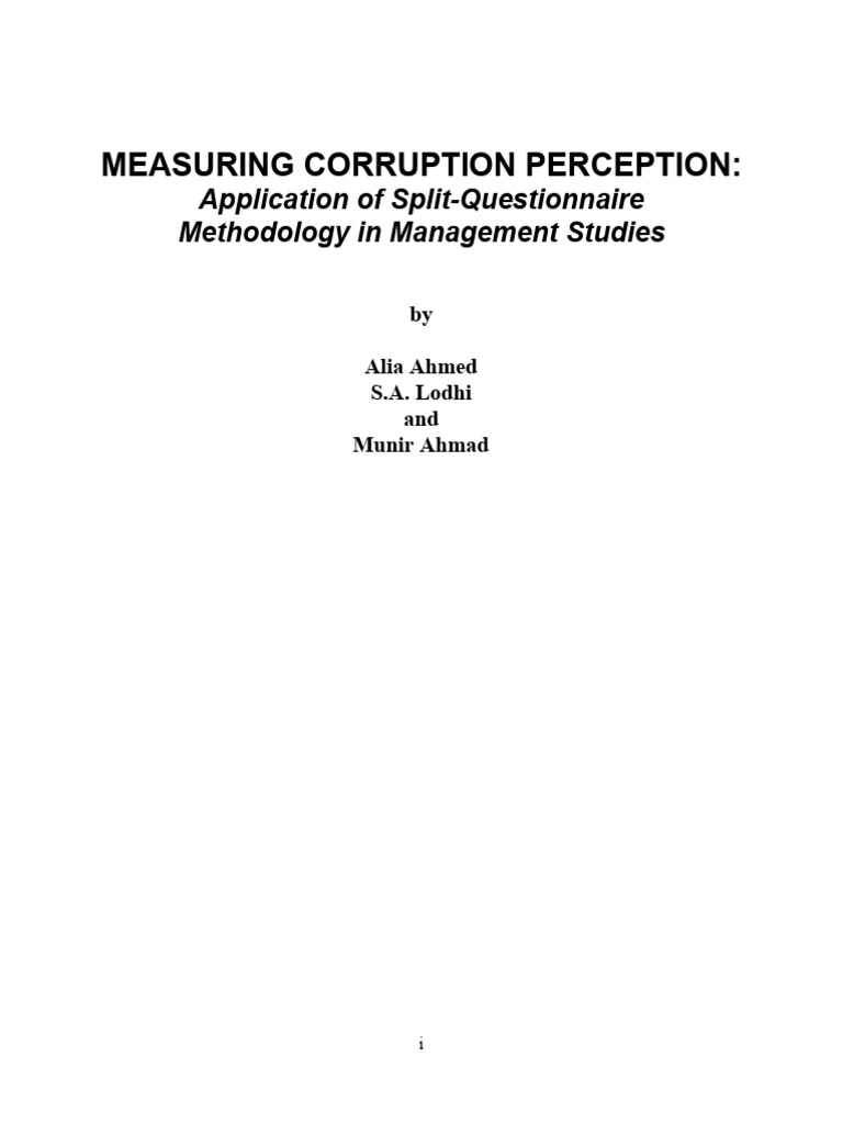 Iv Bribery | PDF | Corruption | Political Corruption