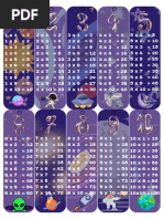 Mewarnai Kode Perkalian Lembar Kerja Matematika Numerasi Seni Rupa ...