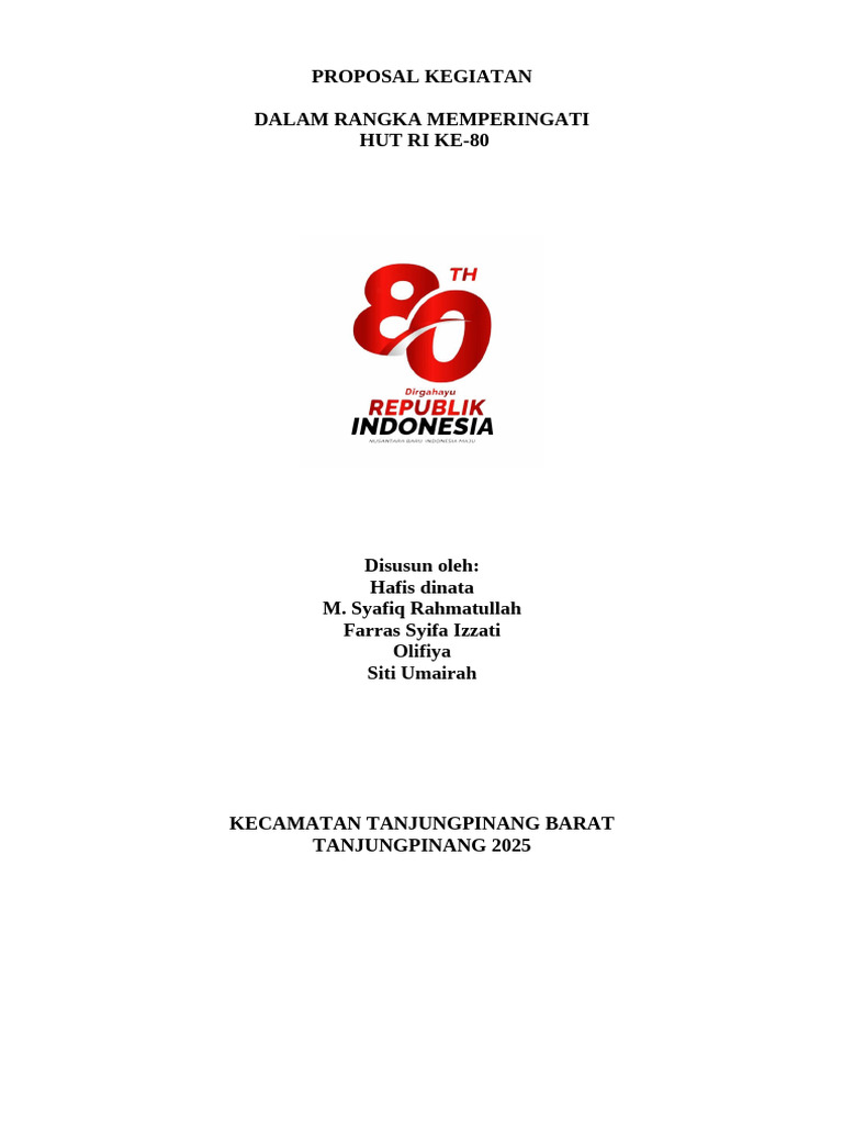 Proposal B.indo | PDF