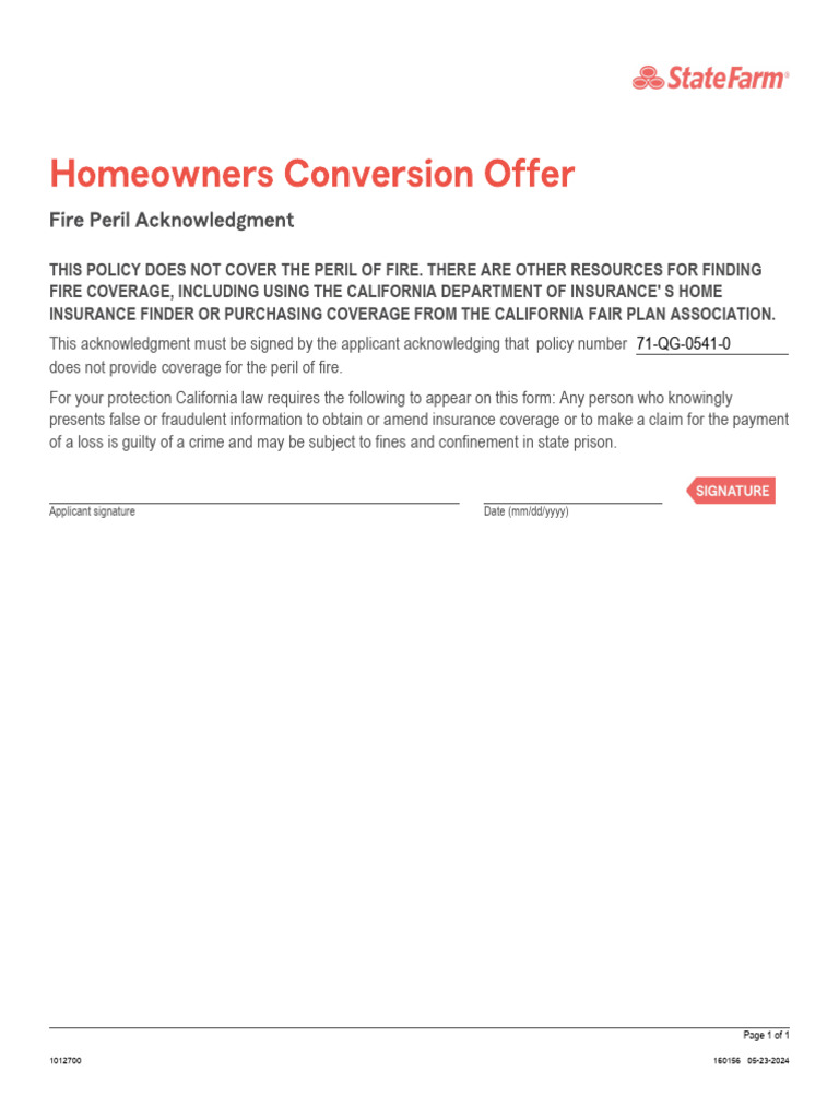 Homeowners Conversion | PDF