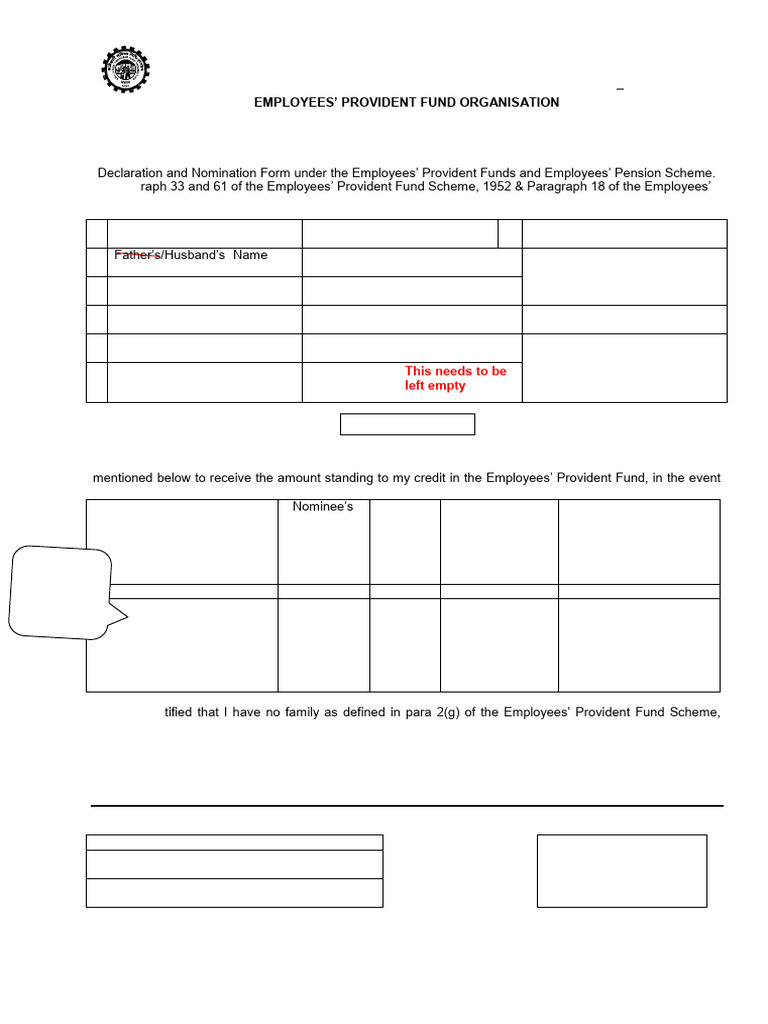Pension Nomination Details | PDF | Retirement | Pension