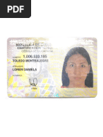 Cedula Claudia. 1 | PDF