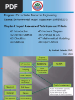 Full Leopold Matrix | PDF | Environmental Impact Assessment | Soil