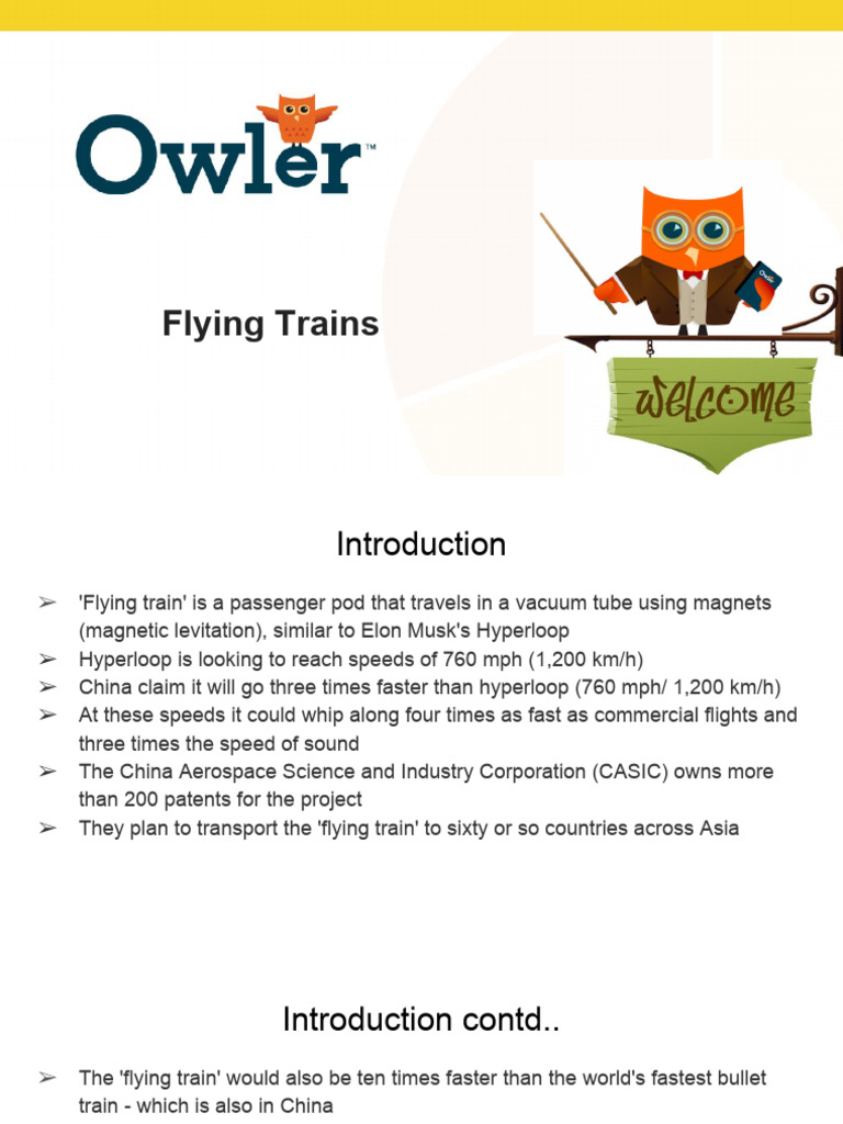 5 Flying Trains | PDF