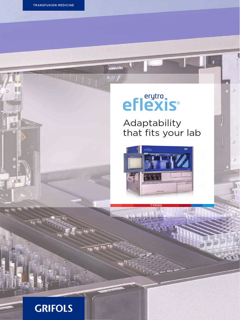 Erytra Eflexis Brochure IM | PDF | Blood Type | Blood Transfusion