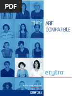Erytra Eflexis Brochure IM | PDF | Blood Type | Blood Transfusion