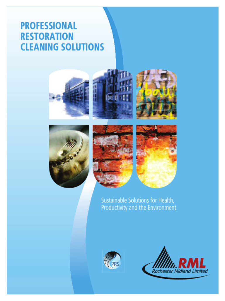 7204 RML PRS Brochure-1 | PDF | Soil | Disinfectant