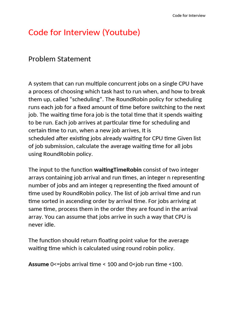 19 - Multiple Concurrent Jobs On A Single CPU | PDF