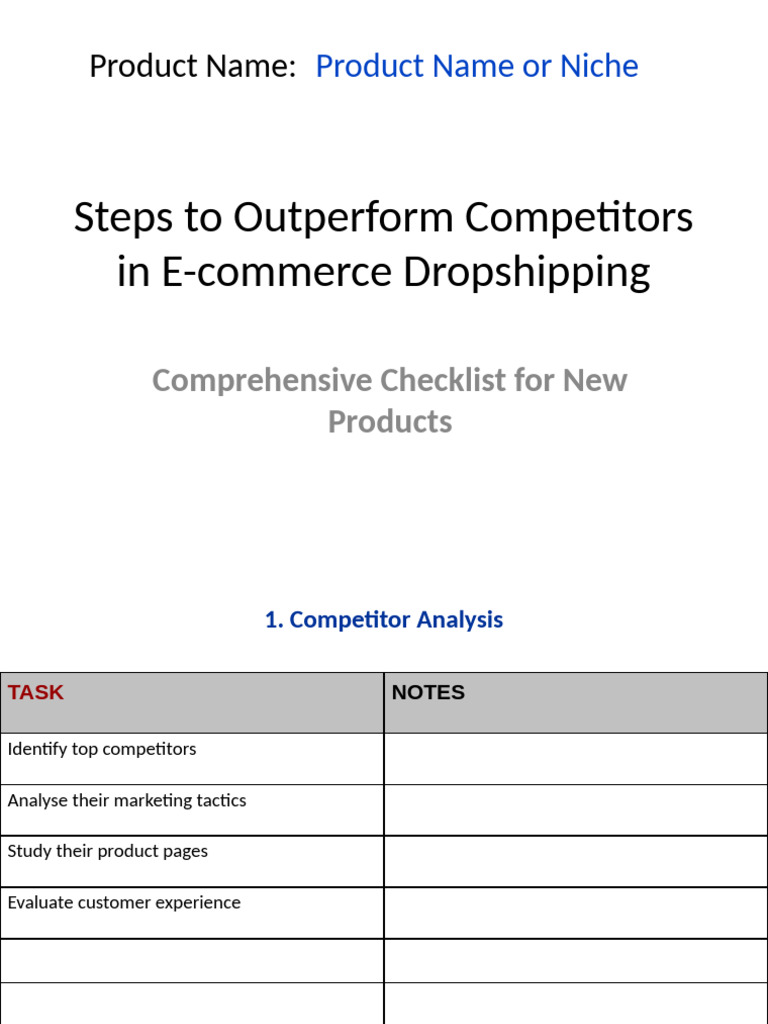 New Product Checklist Template V3 | PDF | Brand | Marketing