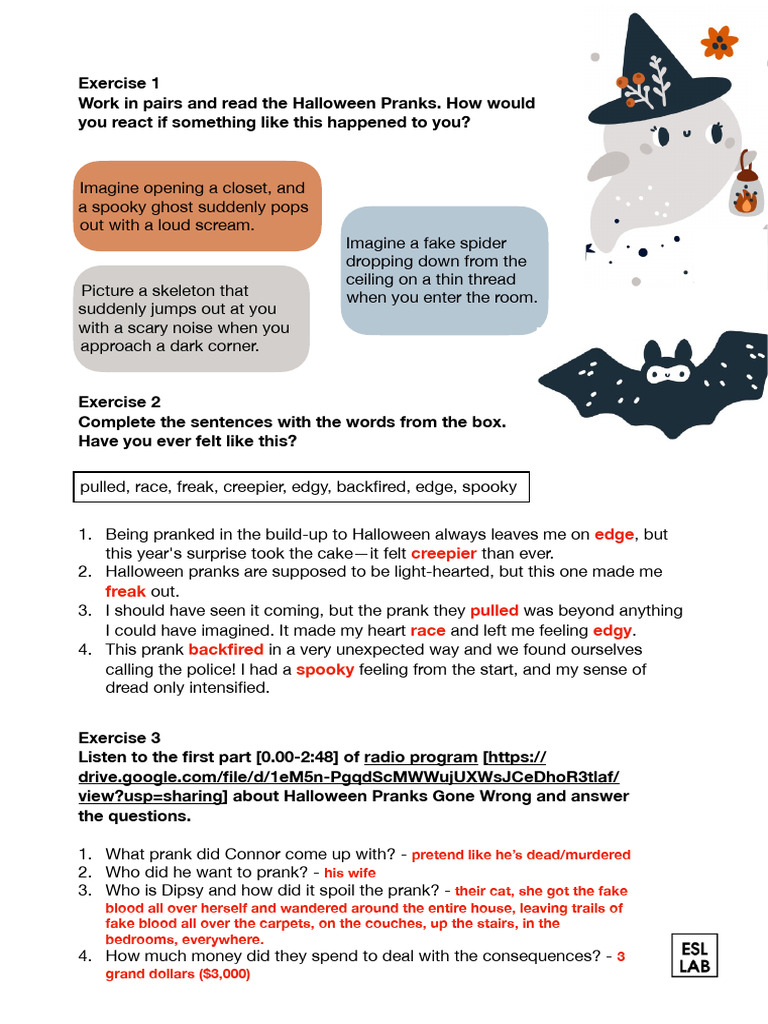 Halloween Pranks Gone Wrong - T | PDF