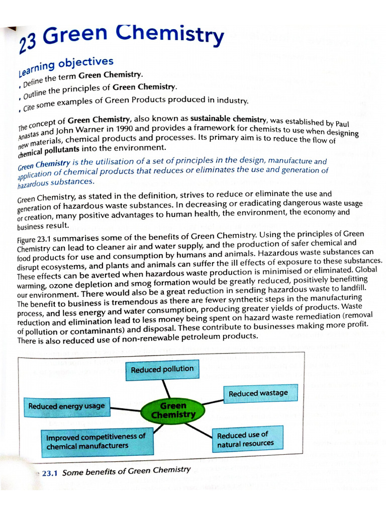 Green Chemistry | PDF