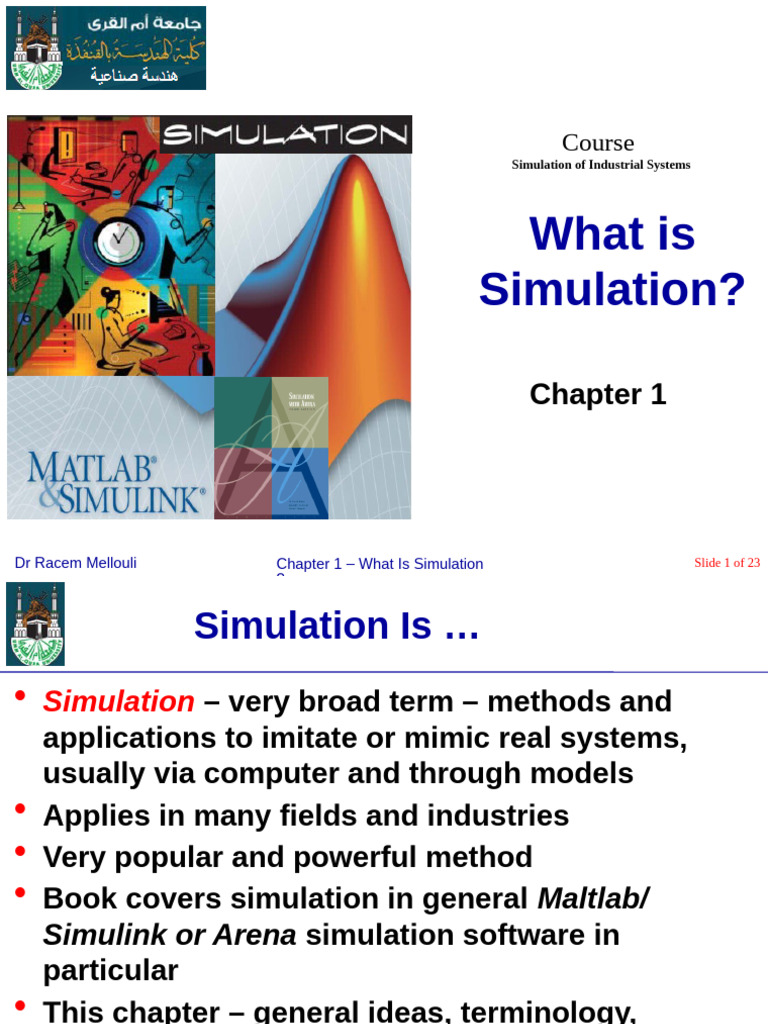Chapter 01 - What Is Simulation | PDF | Simulation | Statistics