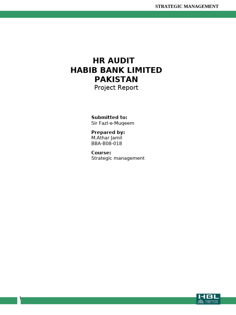 HRA-Major Assignment-Anamta Durga Rouhah Sanam | PDF | Banks | Strategic Management
