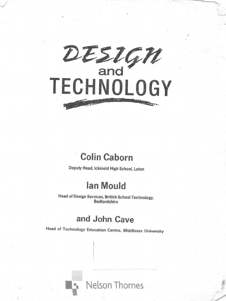 Design and Technonology Caborn | PDF