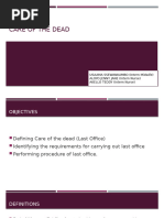 1 - Last Offices | PDF | Nursing | Death