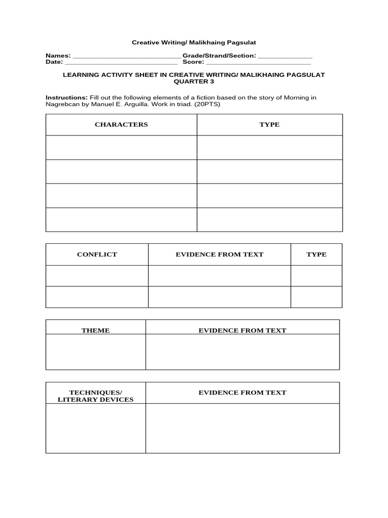 Week6 Worksheet 1 | PDF