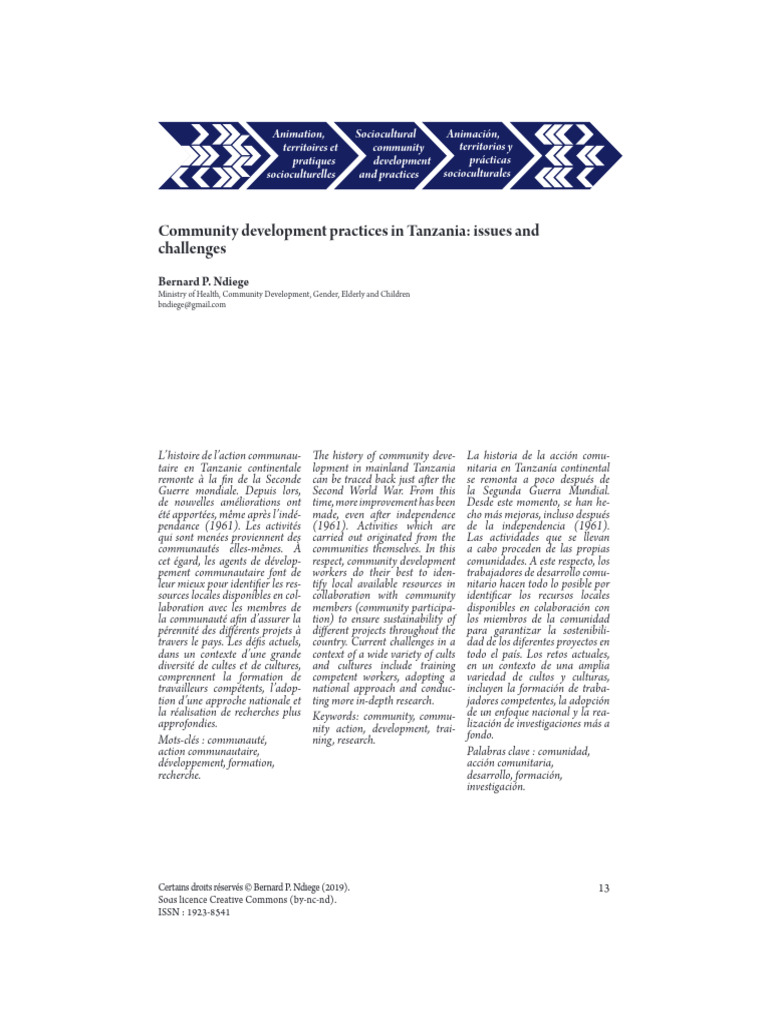 Community Development Practices - Good | PDF | Non Governmental Organization | Community