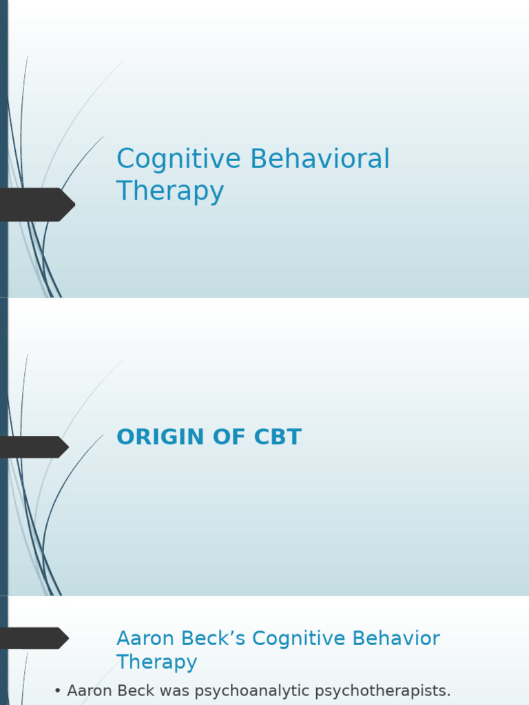 CBT | PDF | Cognitive Behavioral Therapy | Psychotherapy