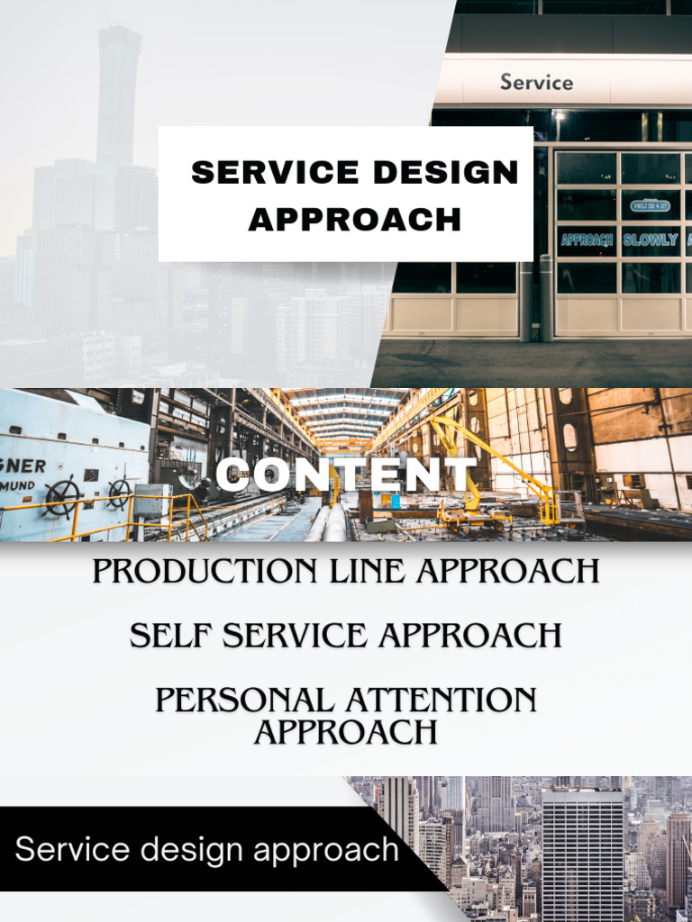 Service Desgin Approach | PDF