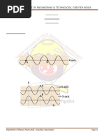 Wave Optics Derivations Overview | PDF | Maxima And Minima | Light