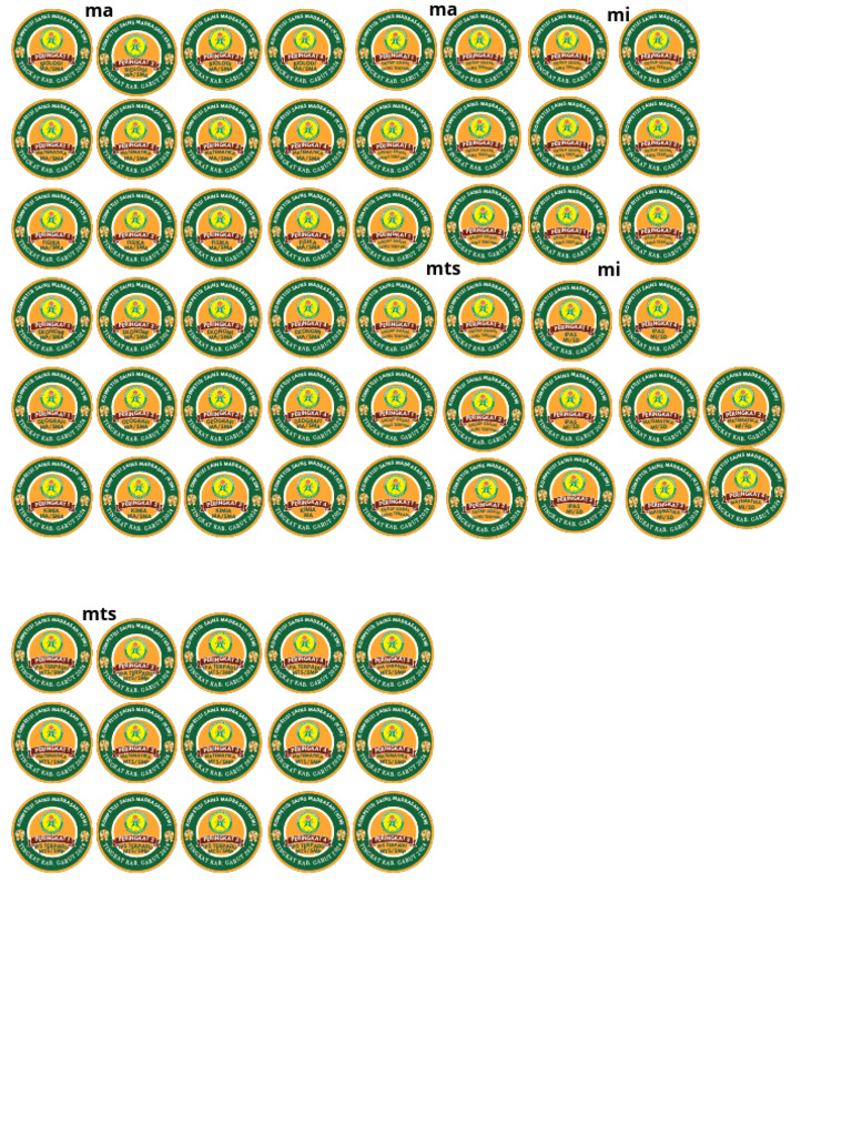 KSM Stiker Mendali PDF | PDF