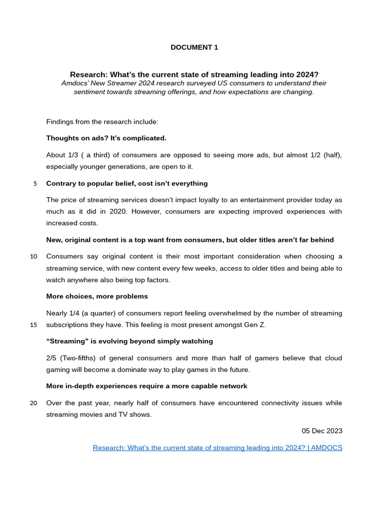 Documents Streaming Platforms | PDF | Streaming Media | Subscription Business Model