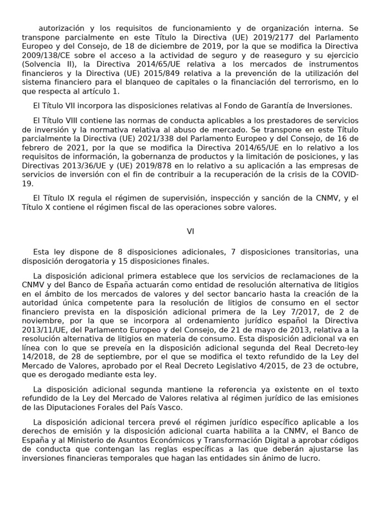 Ley 6 - 23 4 | PDF | Unión Europea | Gobierno