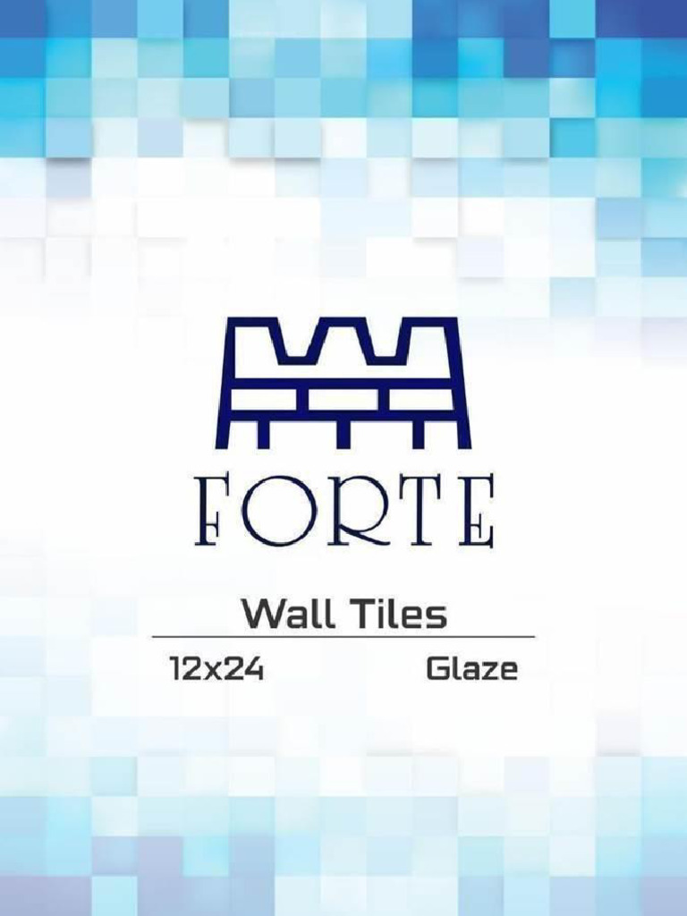 12x24 Forte Tiles Current Designs | PDF