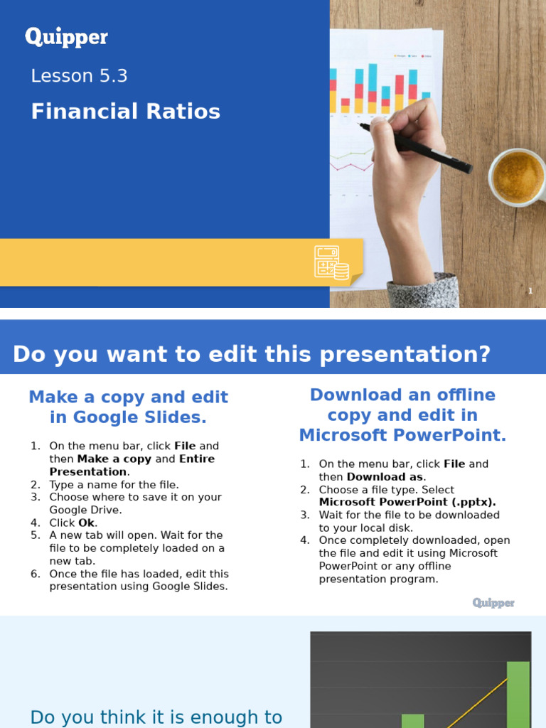 Financila Ratios Lesson and Activity | PDF | Financial Ratio | Market ...