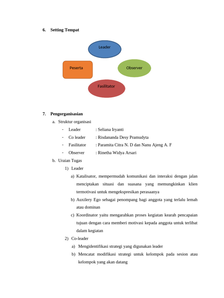 Setting Tempat Terapi Bermain | PDF