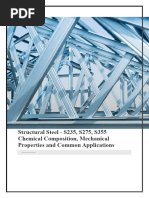 Table of Material Properties For Structural Steel S235, S275, S355, S420 | PDF | Strength Of ...