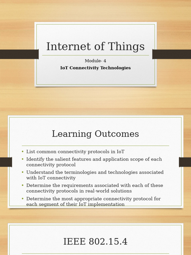 IoT Connectivity for Tech Professionals | PDF | Telecommunications ...