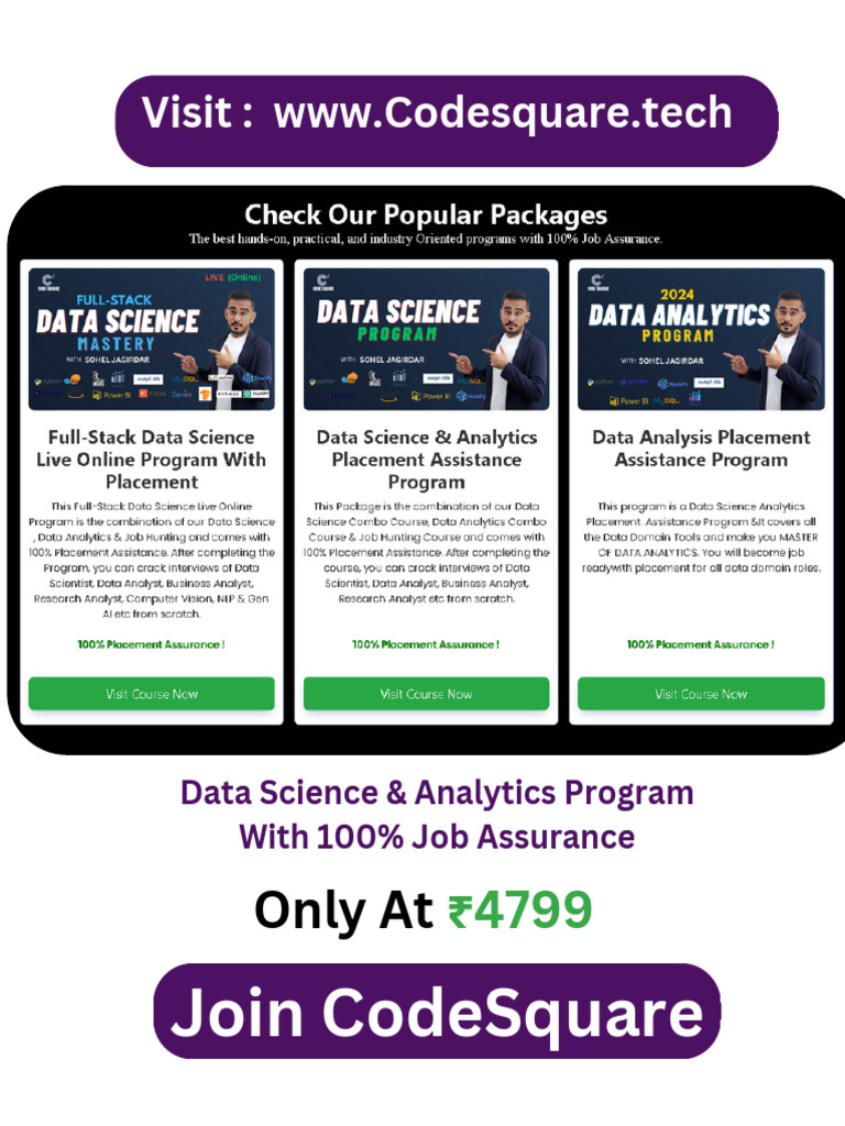 AI & Data Science | PDF | Database Index | Sql