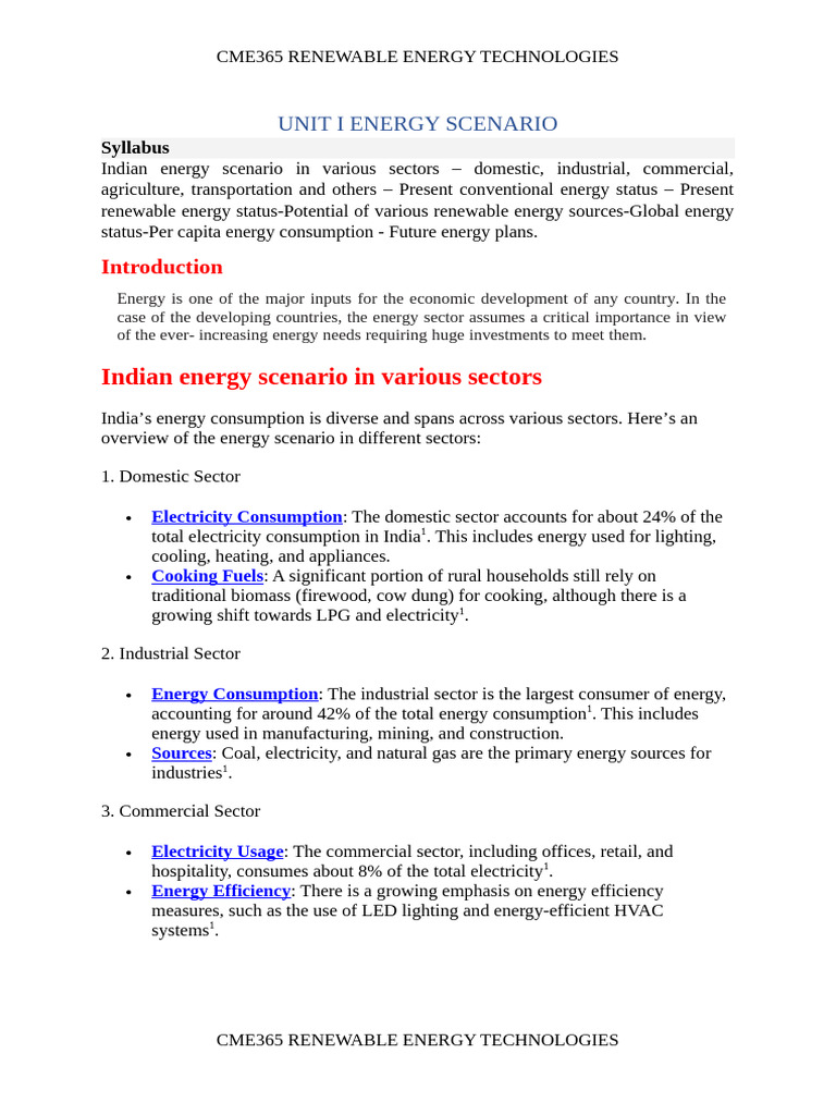 Indian Energy Scenario Overview 2025-2030 | PDF | Photovoltaic System ...