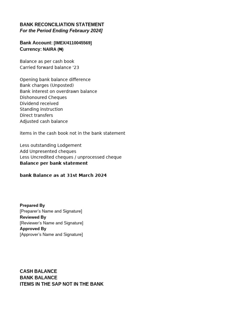 New Format Bank Reconciliation - Ezm and Ccs | PDF | Cheque | Banks