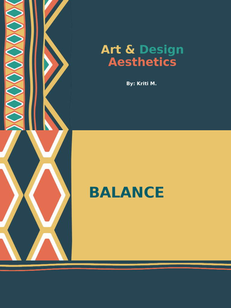 Art & Design Aesthetics | PDF | Composition (Visual Arts) | Pattern