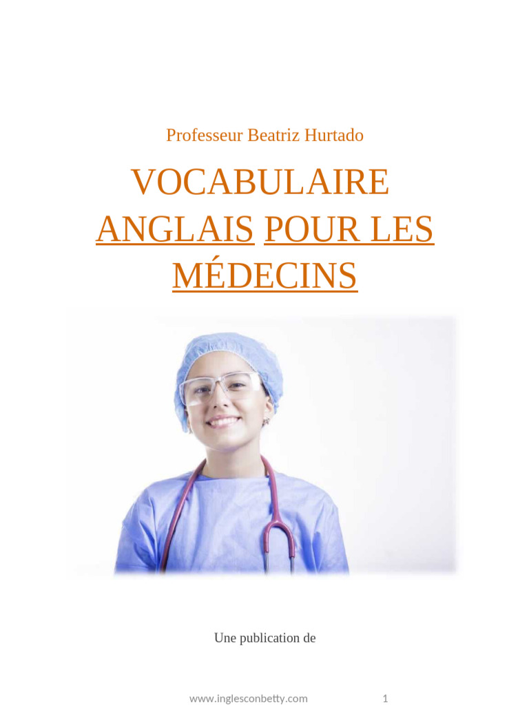 Vocabulaire médical en anglais | PDF | Langue anglaise | Cancer