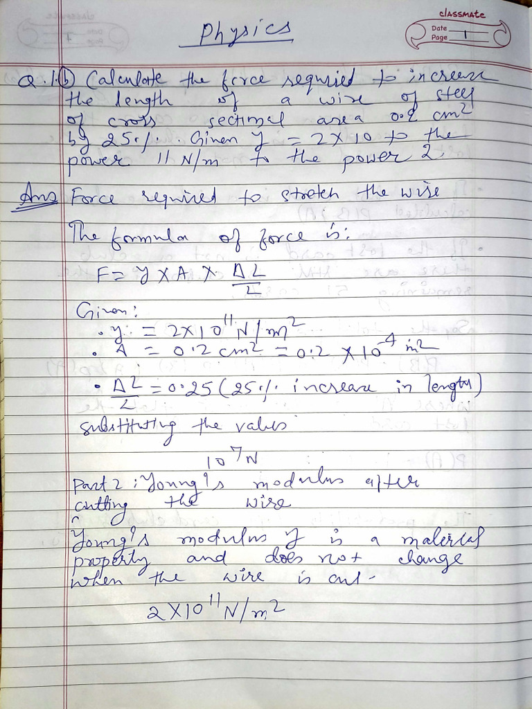 Physics TMA | PDF