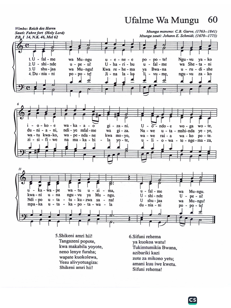TMW 60 - UFALME WA MUNGU | PDF