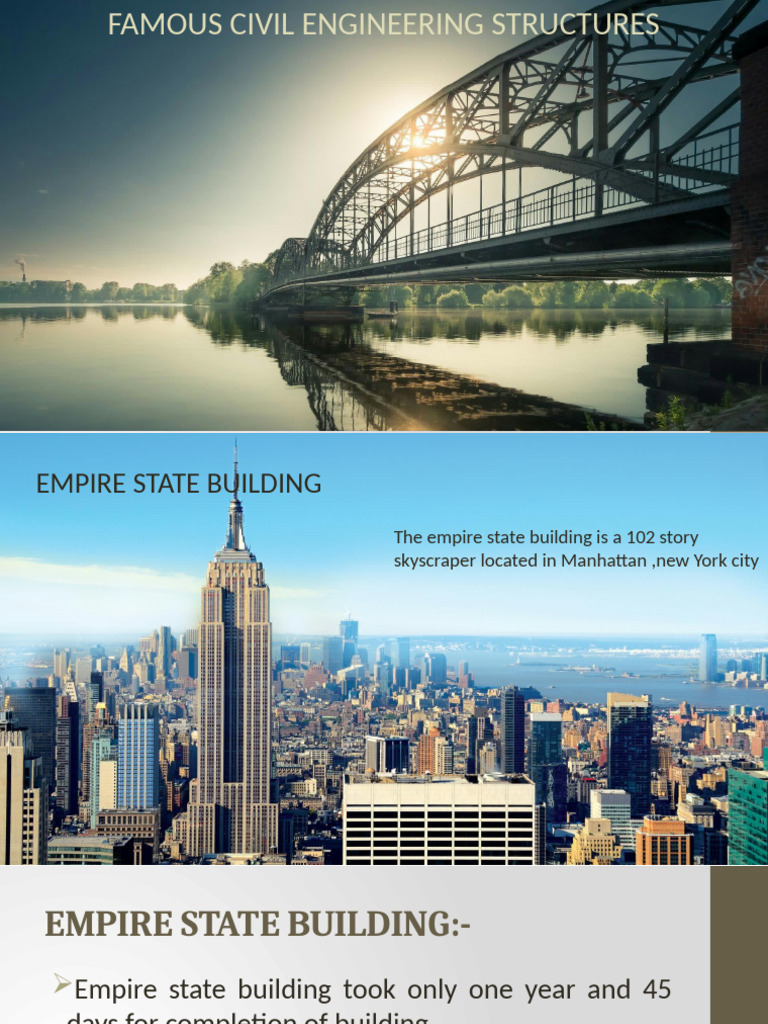 Famous Civil Engineering Structures | PDF | Dam | Tower