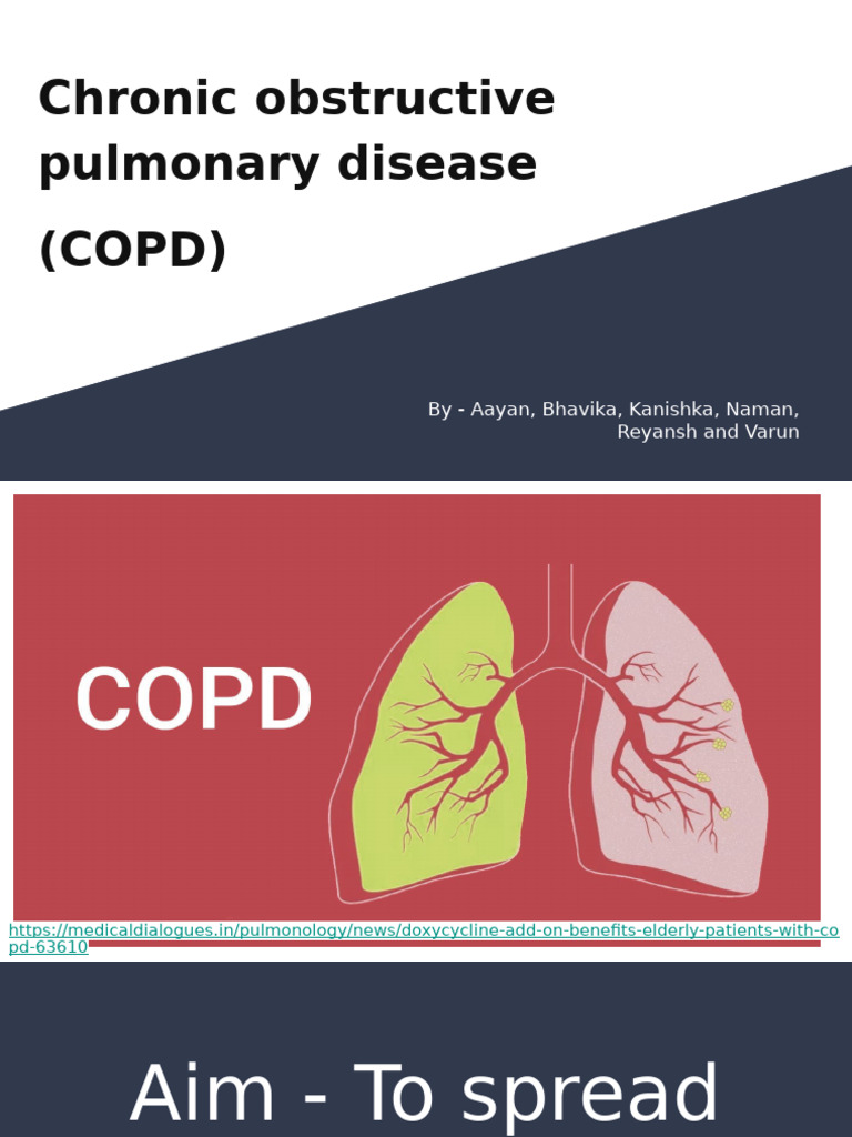 Copd | PDF | Chronic Obstructive Pulmonary Disease | Respiratory Diseases