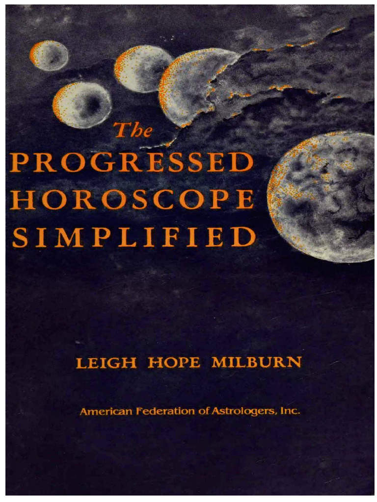 Progressed Horoscope Interpretation Guide | PDF | Planets In Astrology ...