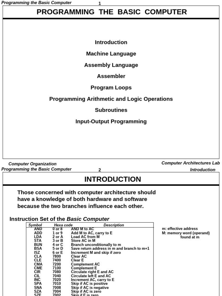 ArchCh 06 | PDF | Assembly Language | Subtraction